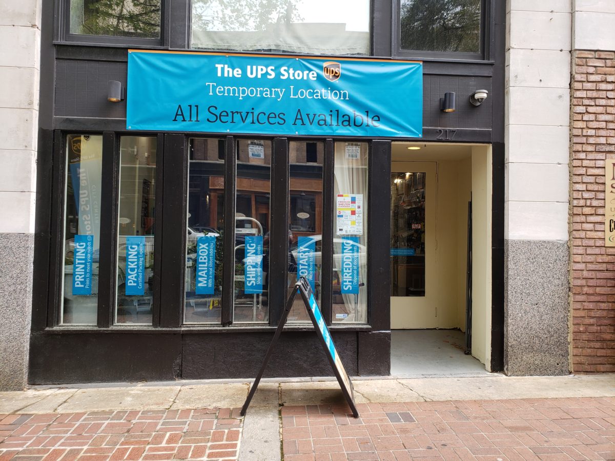 Revolving doors: A temporary move for UPS Store City Center paves the ...